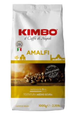Kimbo AMALFI kafa u zrnu 1kg. - TuttoCapsule